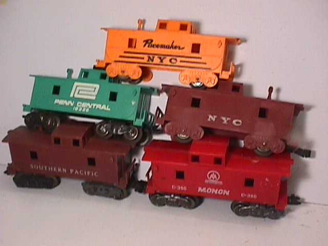 5 Marx O Gauge Cabooses Ready to Roll or Good for Parts - Etsy