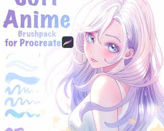 130+ Anime Procreate Brushes | Procreate Brushes for Art | Procreate ...
