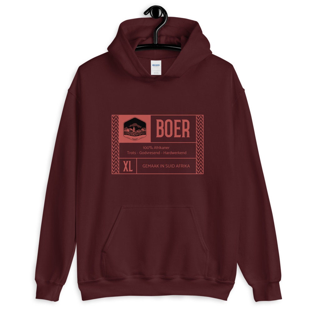 Boer Hoodie - South African Inspired Hoodie - Etsy