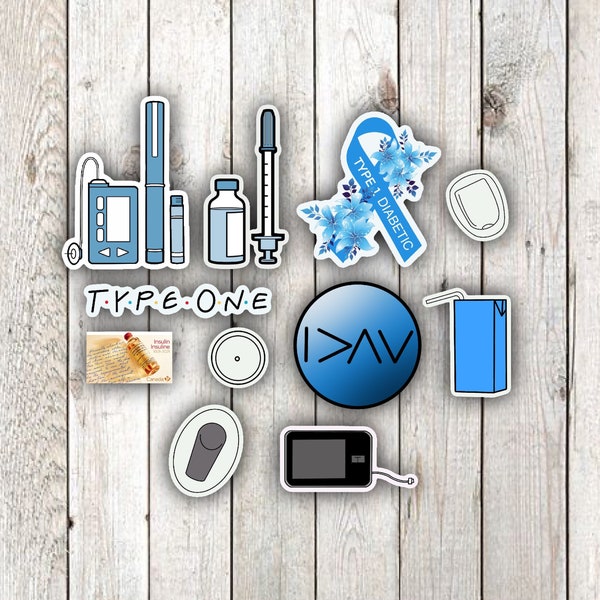 Type 1 Diabetes Sticker - Etsy