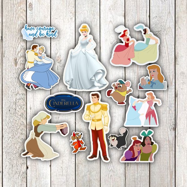 Cinderella Sticker - Etsy