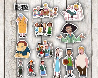 Recess Stickers - Etsy UK