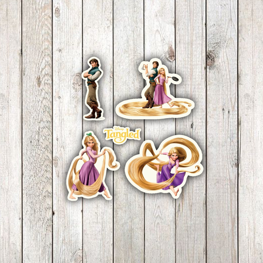 Tangled Sticker Pack Waterproof Sticker for Laptop Water - Etsy
