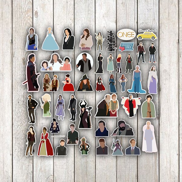 Once Upon a Time Sticker - Etsy