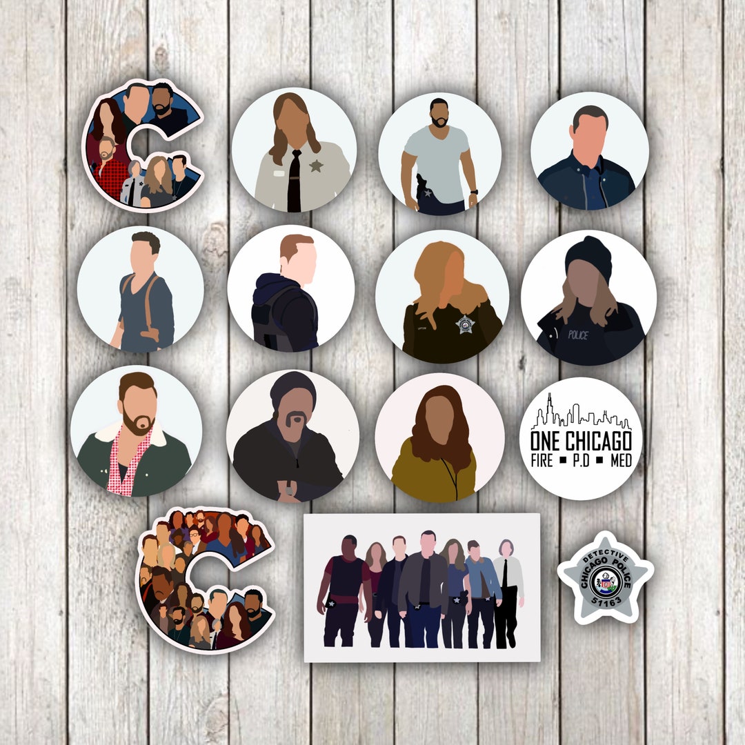Chicago PD Waterproof Sticker for Laptop, Water Bottle, Notebooks and ...