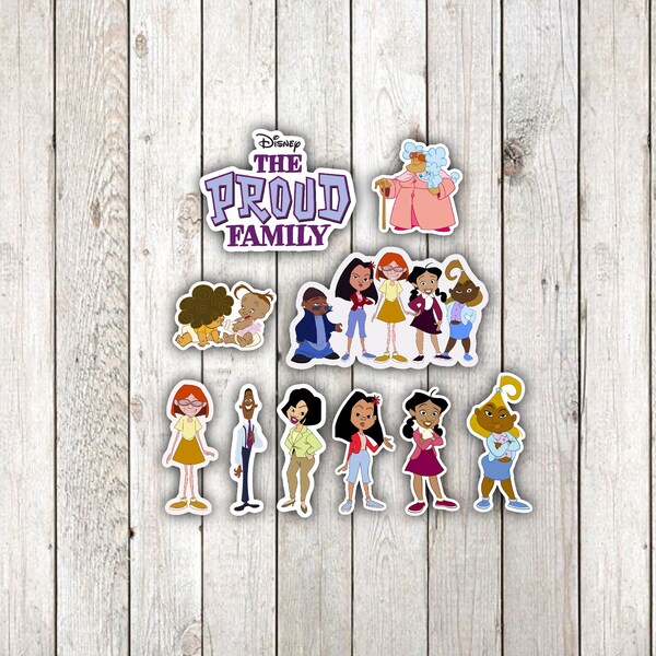 The Proud Family Cake Topper - Etsy