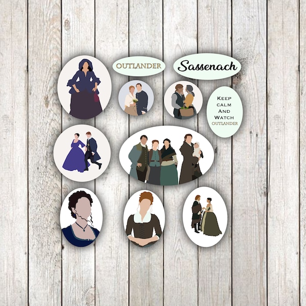 Outlander Sticker - Etsy