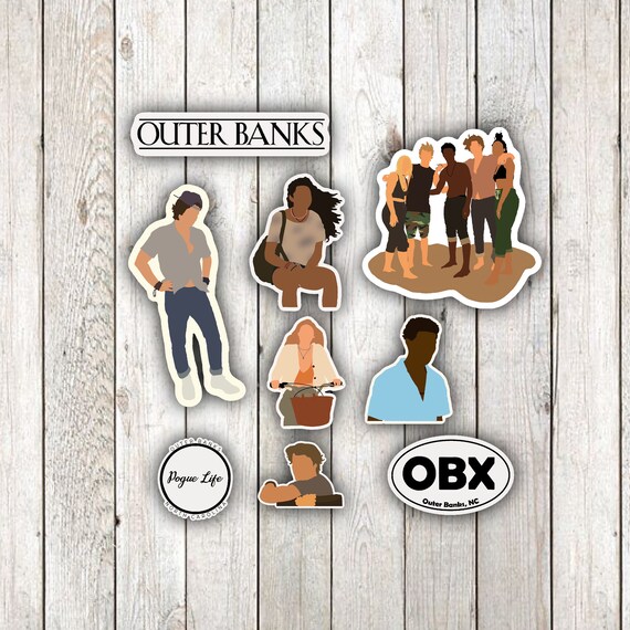 Outer Banks Sticker Pack Waterproof Sticker For Laptop | Etsy