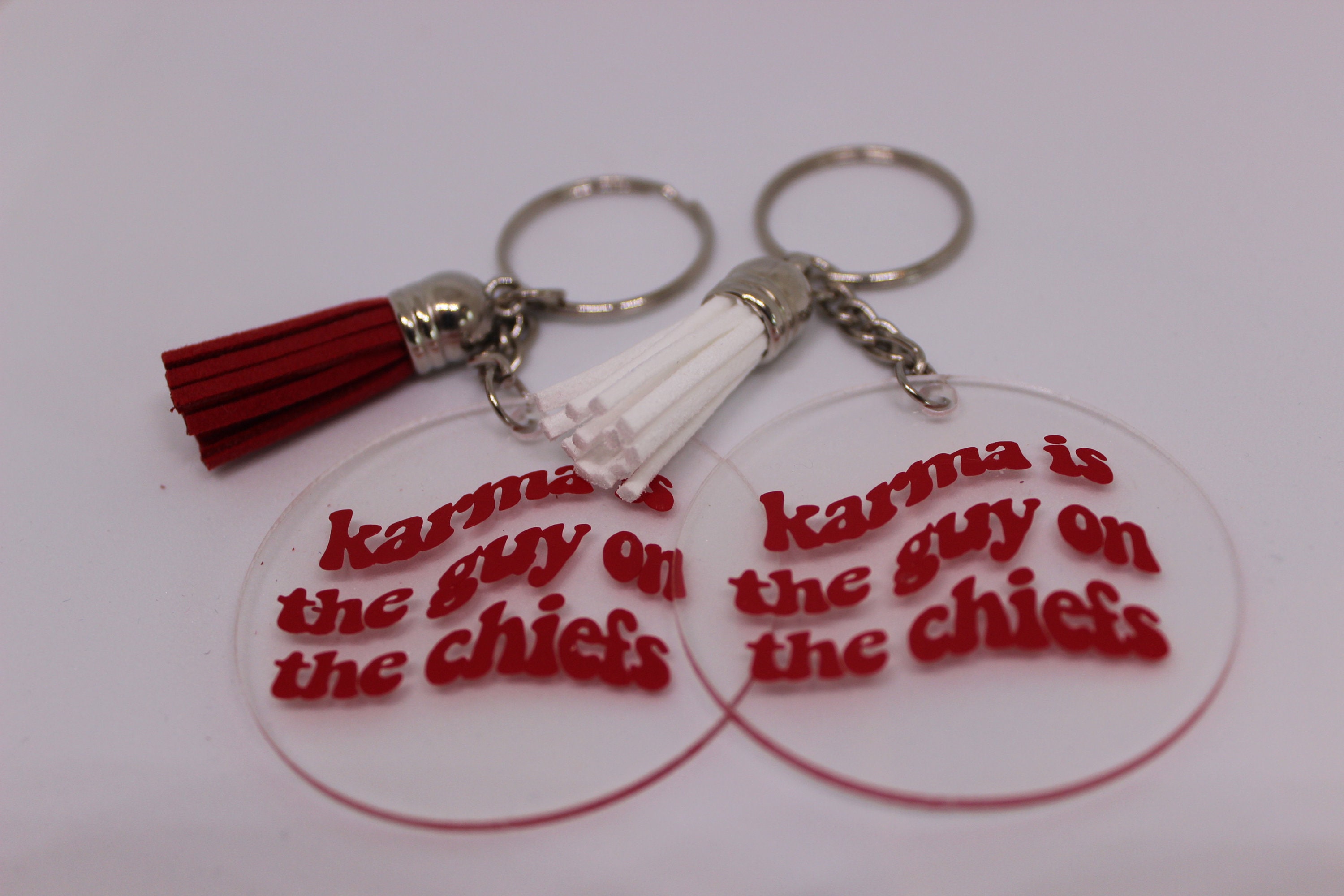 Chiefs Keychain, Karma, Keychain, Swiftie, Taylor Swift, Taylor, Swift ...