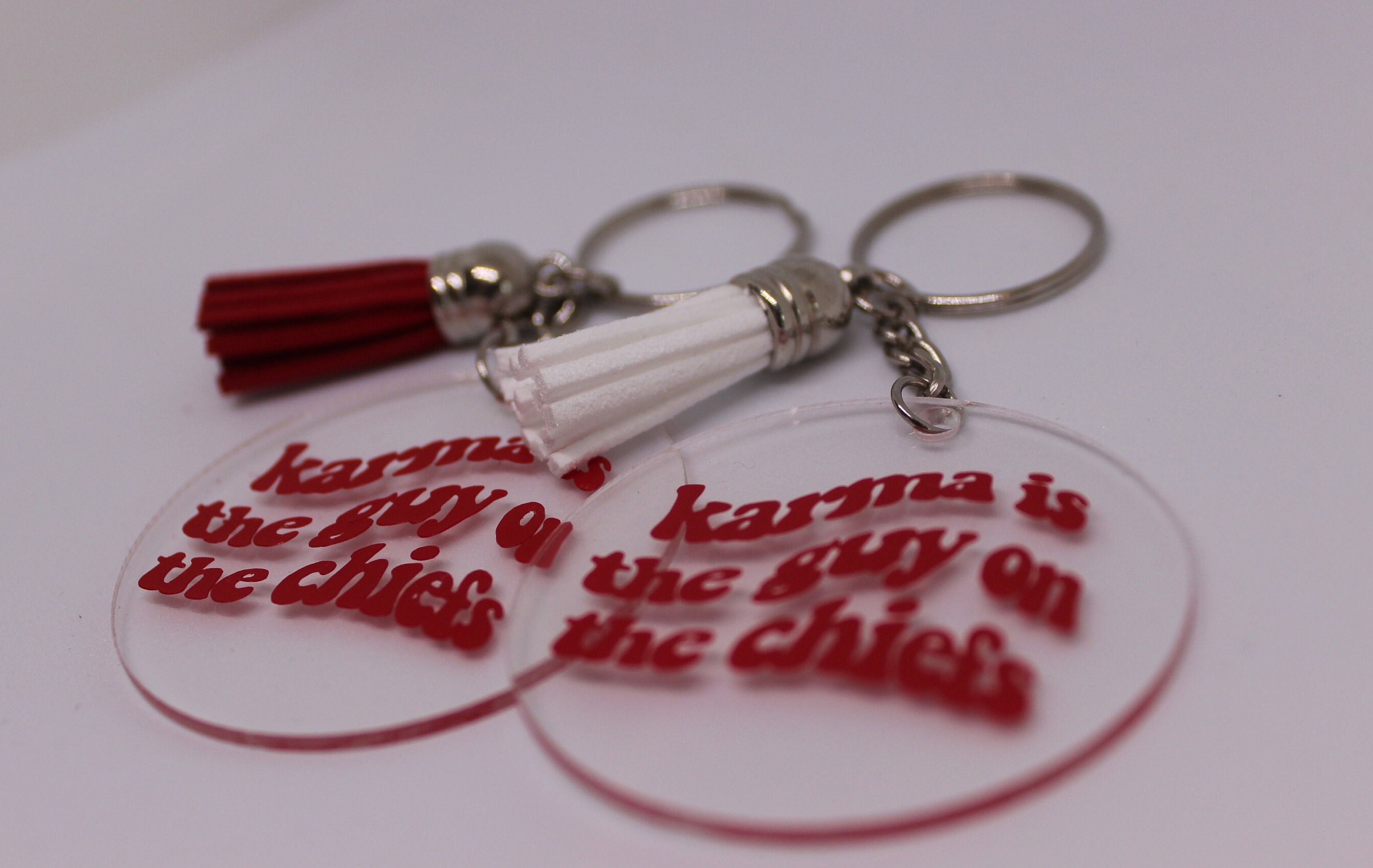 Chiefs Keychain, Karma, Keychain, Swiftie, Taylor Swift, Taylor, Swift ...