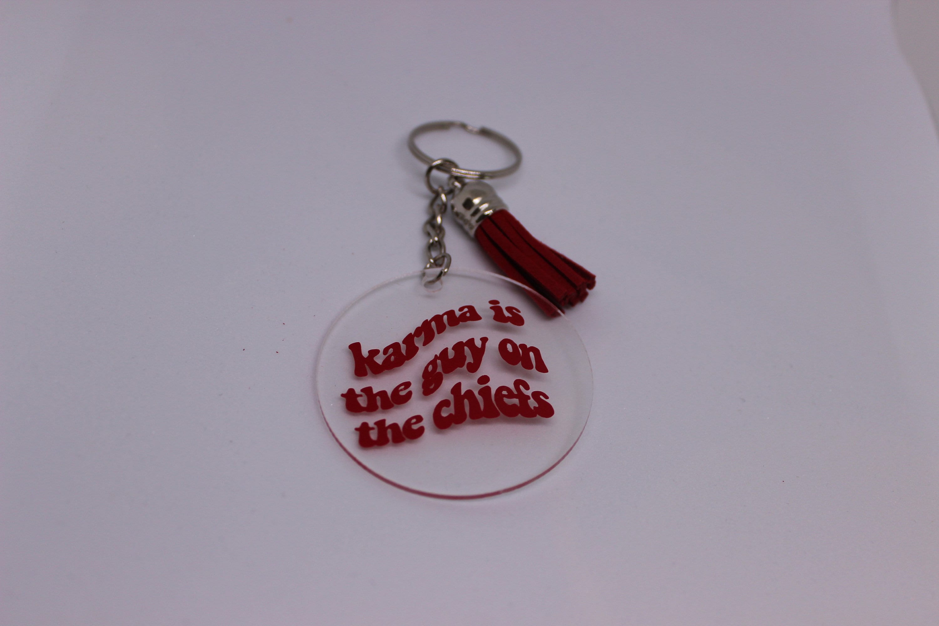 Chiefs Keychain, Karma, Keychain, Swiftie, Taylor Swift, Taylor, Swift ...