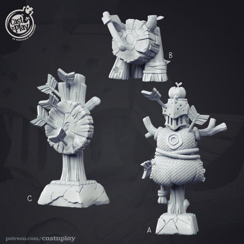 Toys & Games Toys Tabletop RPG Miniature Cast N Play Training Dummy ...