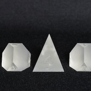 D4 Master Dice - Pack of 3 - Choose From 11 Different Shapes - Etsy