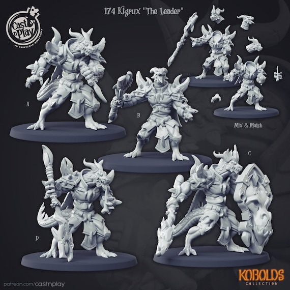 Role Playing Miniatures Miniature Toys Cast N Play Miniature Ice ...