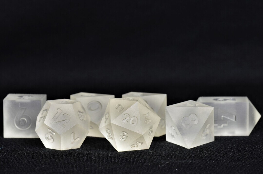 Large Master Dice Set - 7 Piece - Custom Dice Masters - Etsy