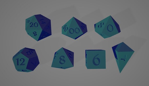 Custom Master Dice Files STL Download - Etsy