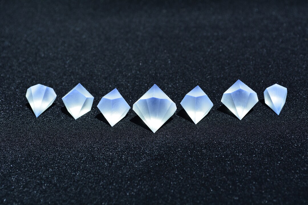 Kite Shapes - 7 Piece Blanks, Geodes, Hollow Cores - Master Dice - Etsy