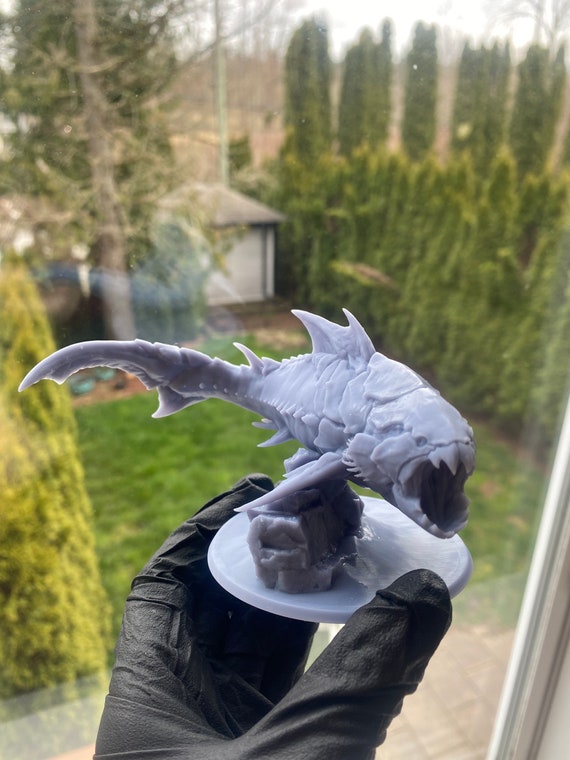 Dunklesaurus Shark Lord of the Print | Etsy