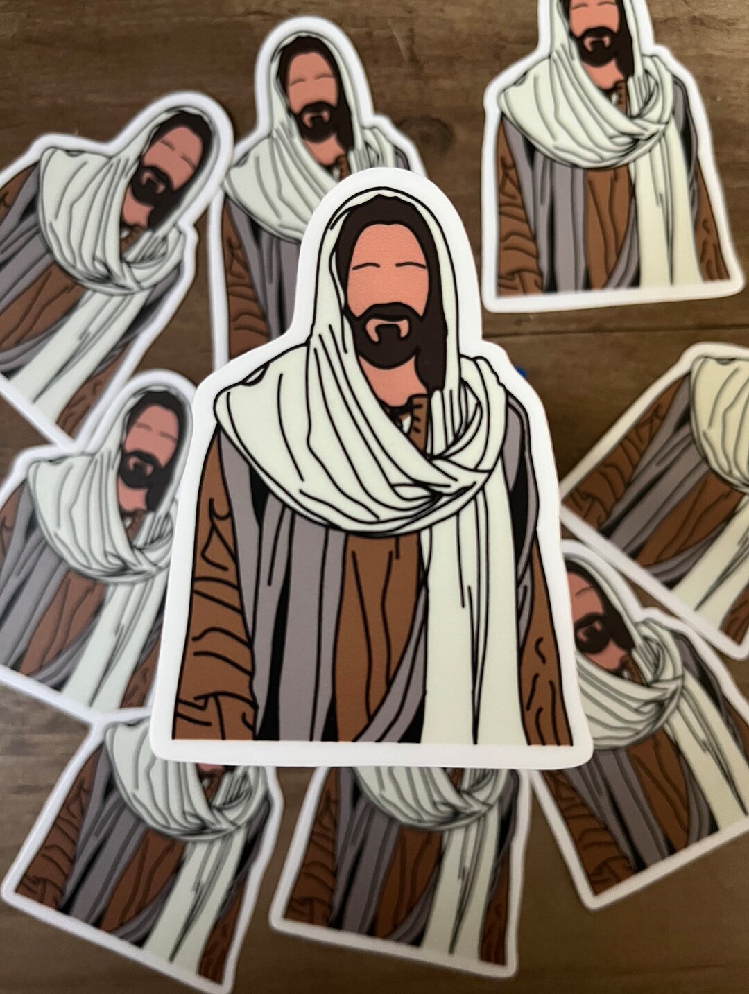 Jesus Christ Die Cut Sticker Water Bottle Stickers Laptop Stickers Die ...