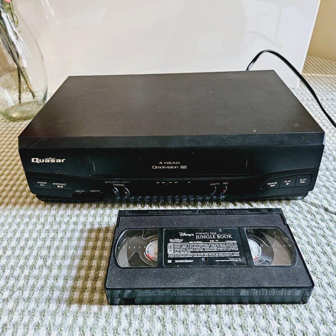Quasar 4 Head Omnivision VCR VHS Player/recorder With - Etsy