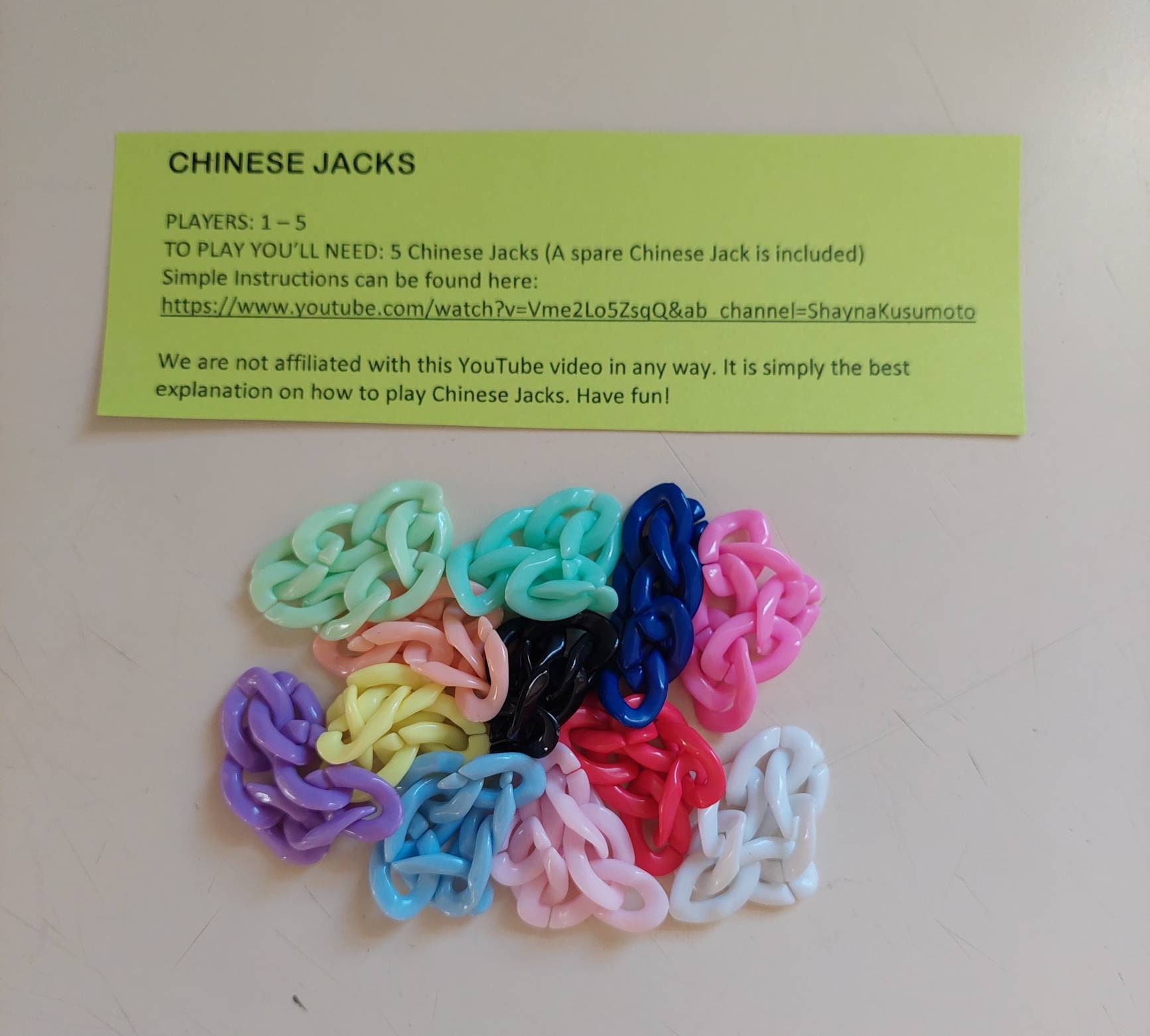 Chinese Jacks the Classic 1970s and 80s Jack Tossing Game. - Etsy Australia