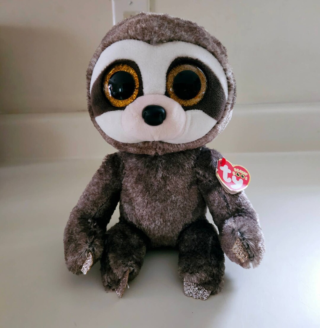 9" Ty Silk Dangler Tree Sloth My Birthday is February 22, 2018. the ...