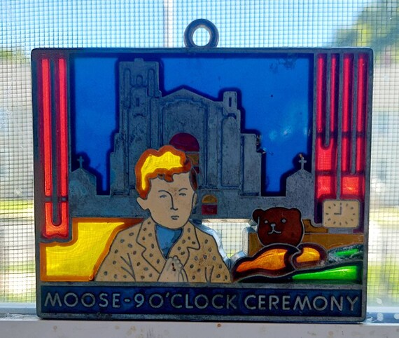 Vintage 3.52.75 Moose 9 O'clock Ceremony - Etsy