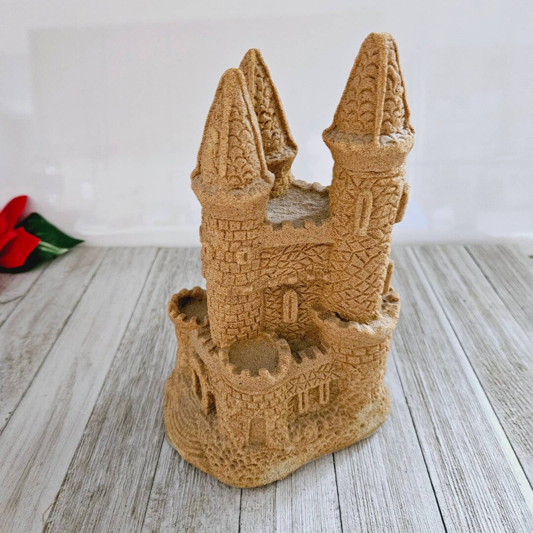 Vintage 1984 A Mr. Sandman 8.75 Sand Sculpture Sand Castle Figurine Tabletop - Etsy