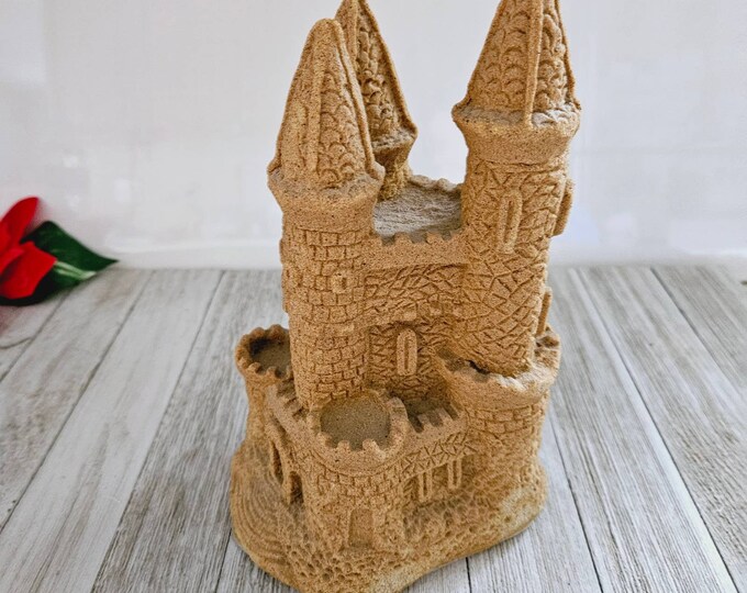 Vintage 1984 A Mr. Sandman 8.75 Sand Sculpture Sand Castle Figurine ...