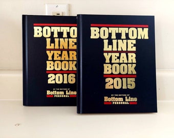Bottom Line Yearbook - Etsy