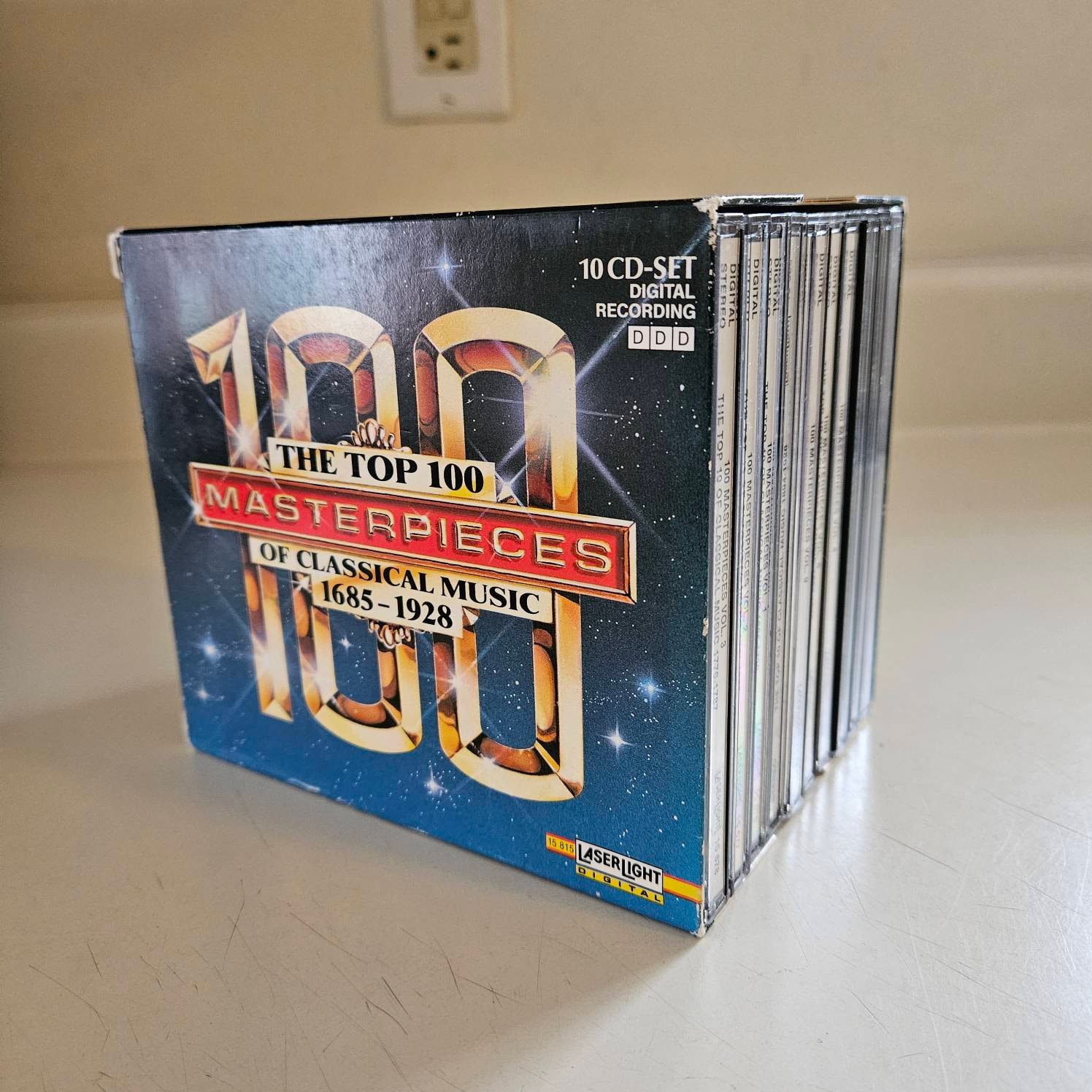 The Top 100 Masterpieces of Classical Music. 10 CD Audio Disc Set ...