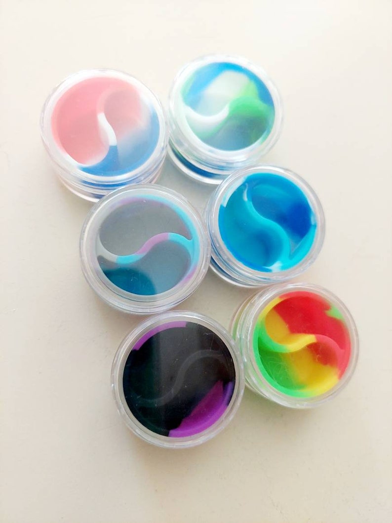 1.25 Dual Compartment Silicone Wax Shatter Dabs - Etsy