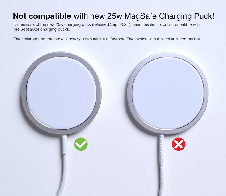Apple Magsafe Charger Standby Mode Stand (ios 17) for iPhone - Short ...