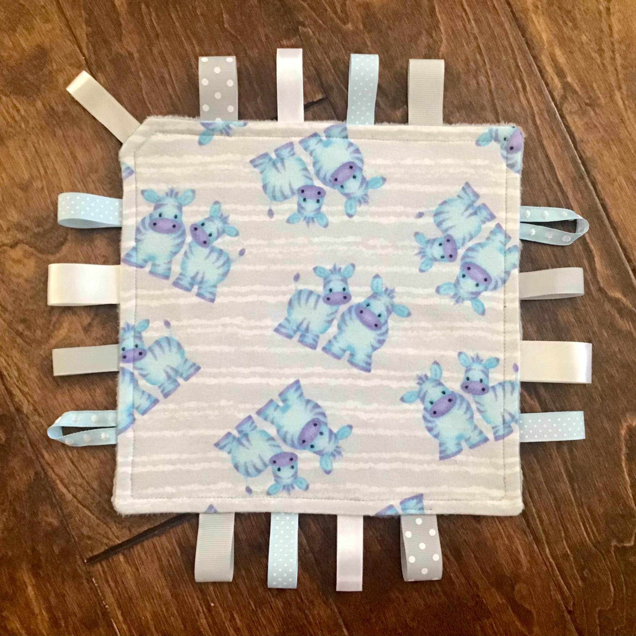 Baby Tag Blanket - Sensory Toy - Etsy Canada
