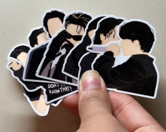 D-day Guitar Pick Sticker Set Agust D Tour Suga BTS - Etsy