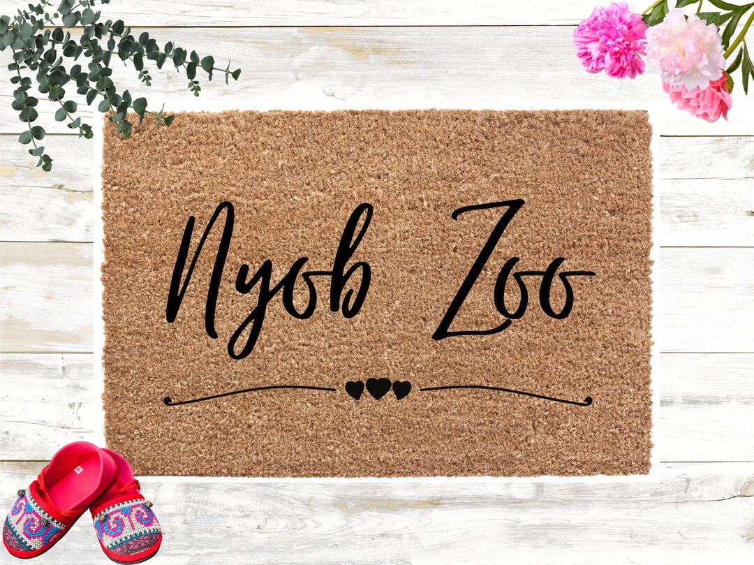 Hmong Hello Nyob Zoo Doormat, Rug, Custom, Coco Coir, Gift - Etsy
