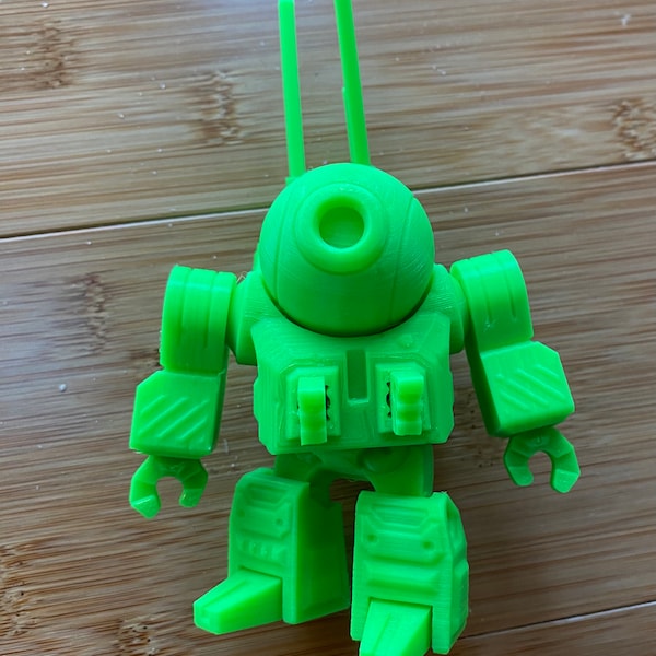 3d Printed Toy Robot - Etsy
