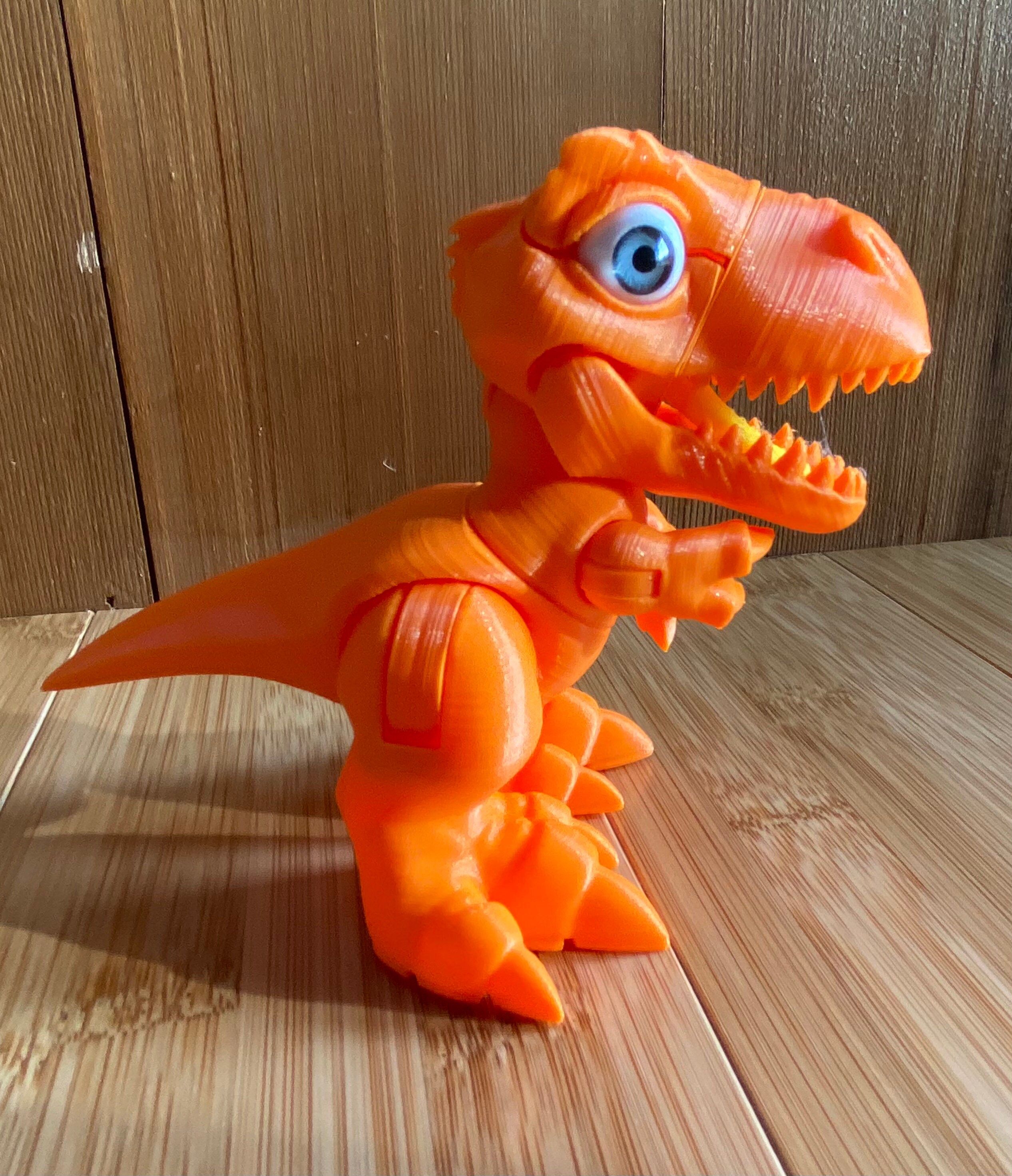 3D Printed Dinosaur Boone the Tiny T-rex Many Colours - Etsy Canada