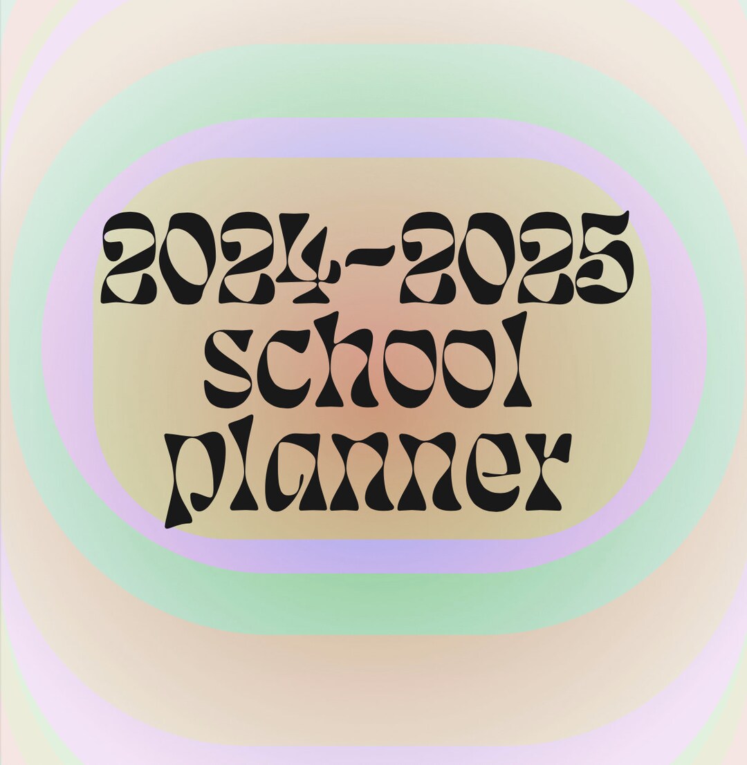 2024 School Digital Planner goodnotes notability - Etsy