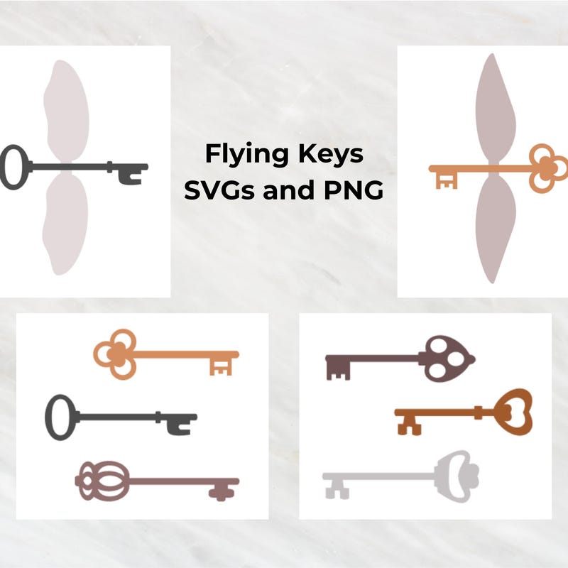 Flying Key - Etsy