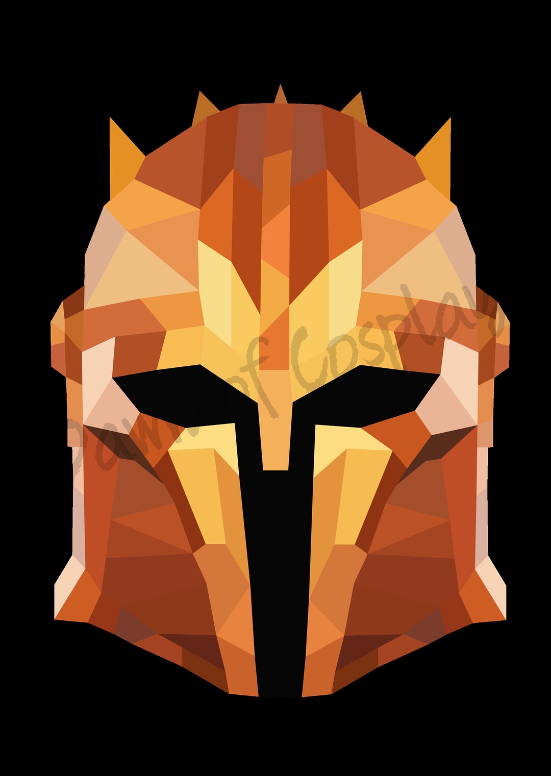 Spartan Armour Geometric Digital Svg Png - Etsy