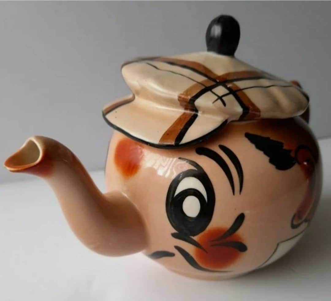 Hand Painted 1950s Andy Capp Golfer Tea Pot by Wade - Etsy