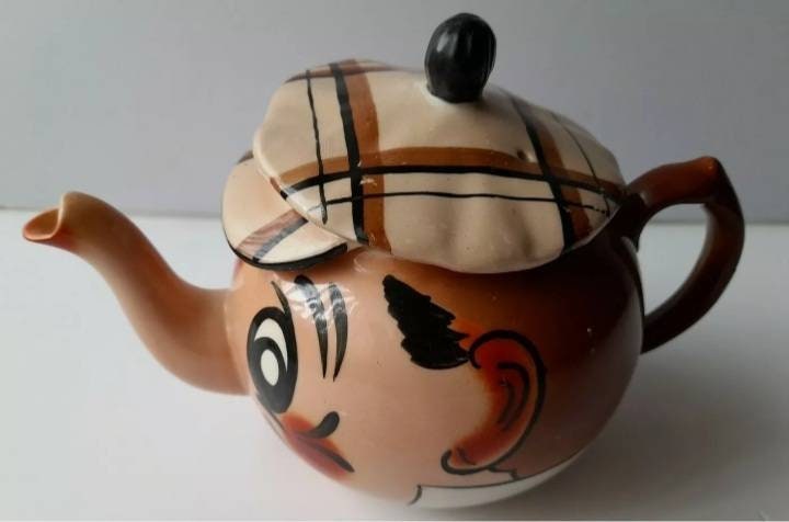 Hand Painted 1950s Andy Capp Golfer Tea Pot by Wade - Etsy