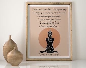 Body Positive Poster | Etsy