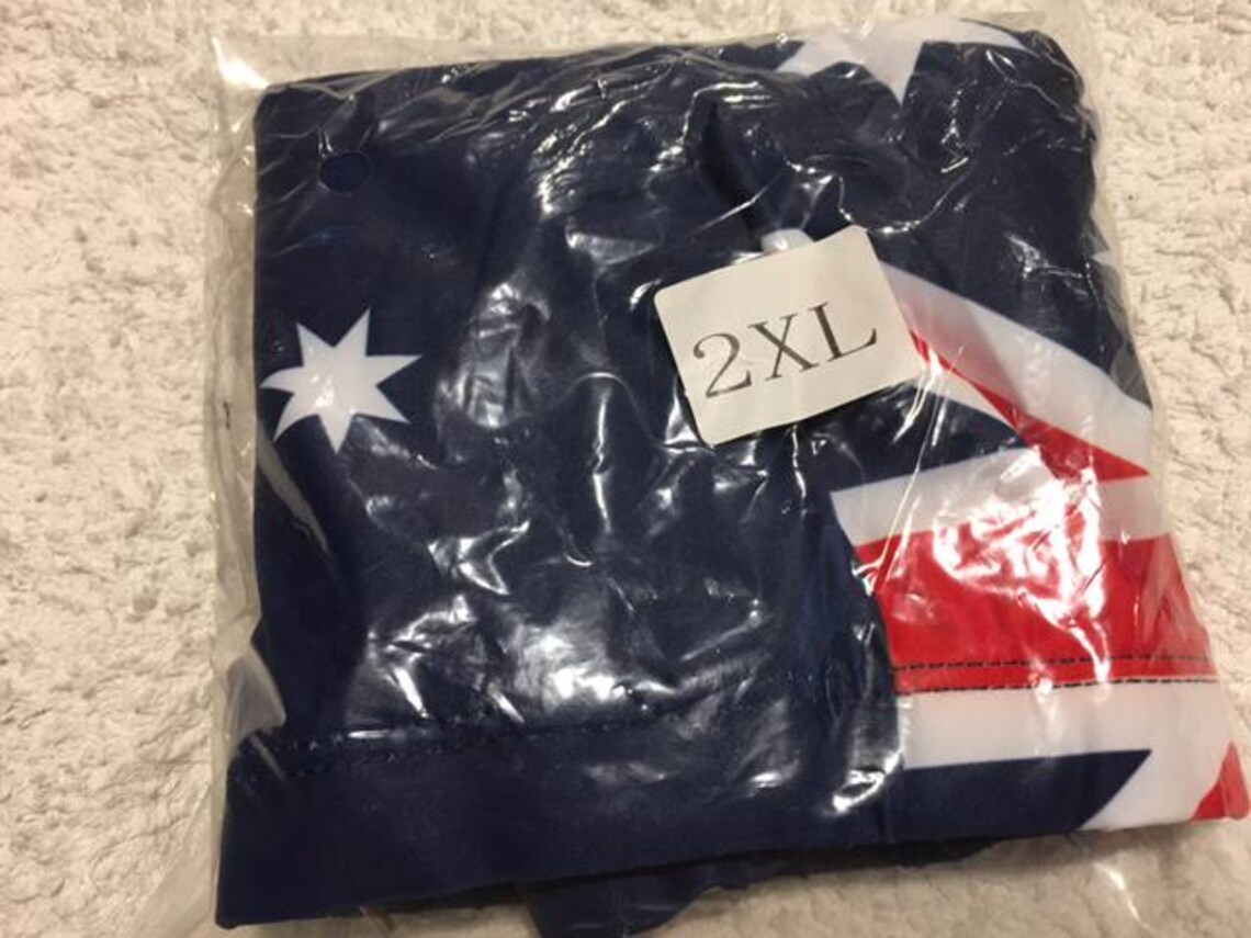 Australian Flag Men's Swimwear Briefs Speedo-style Budgie Smugglers - Etsy