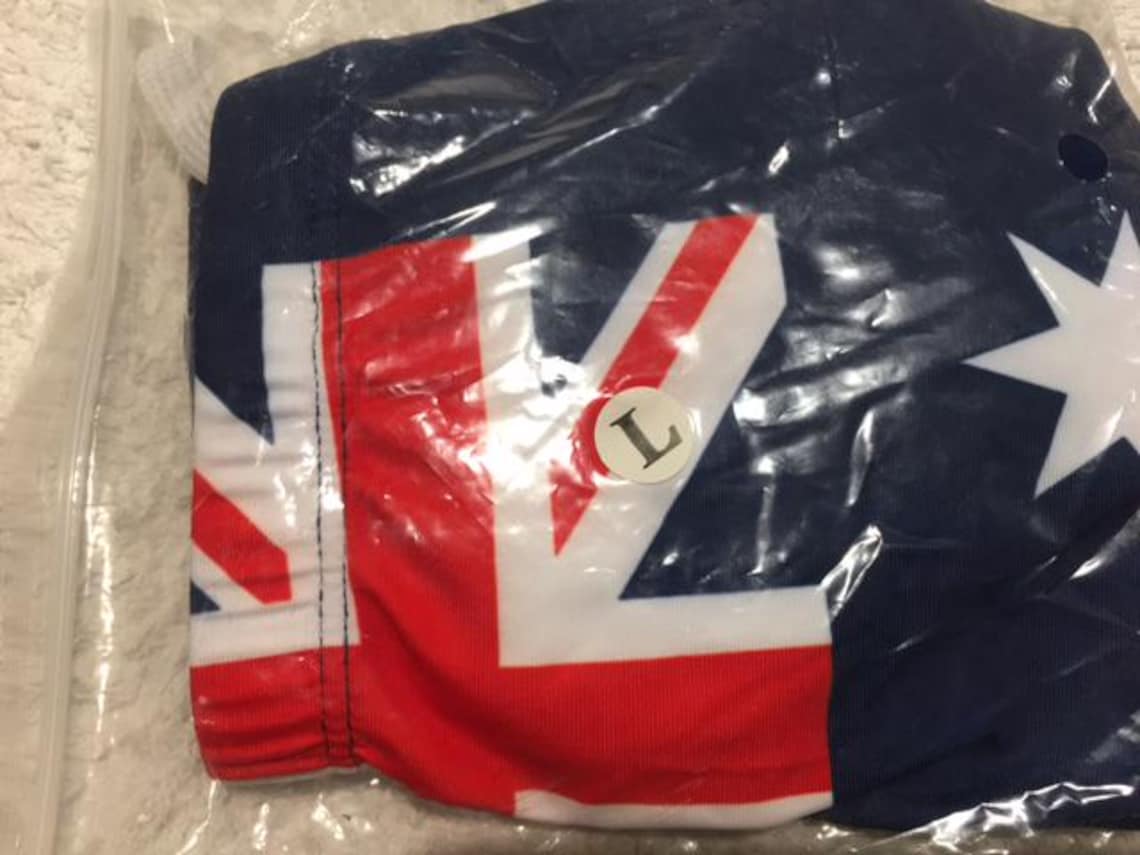 Australian Flag Men's Swimwear Briefs Speedo-style Budgie Smugglers - Etsy