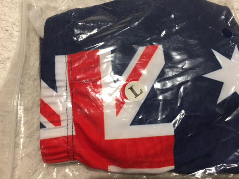 Australian Flag Men's Swimwear Briefs Speedo-style Budgie Smugglers - Etsy