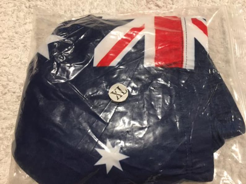 Australian Flag Men's Swimwear Briefs Speedo-style Budgie Smugglers - Etsy