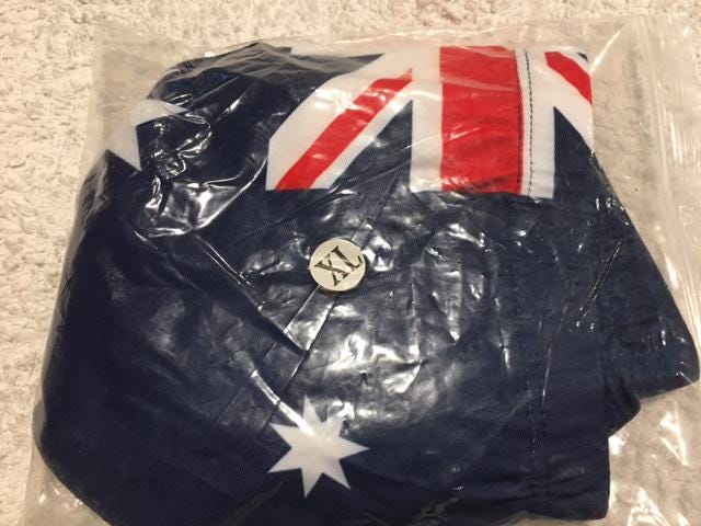 Australian Flag Men's Swimwear Briefs Speedo-style Budgie Smugglers - Etsy