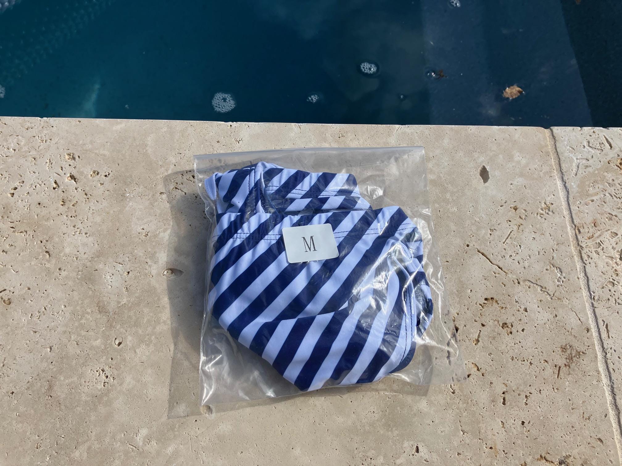Striped Men's Swim Brief - Southern Cross 'marlo' Design - Etsy